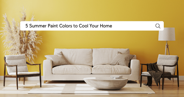 5 Summer Paint Colours to Cool Your Home